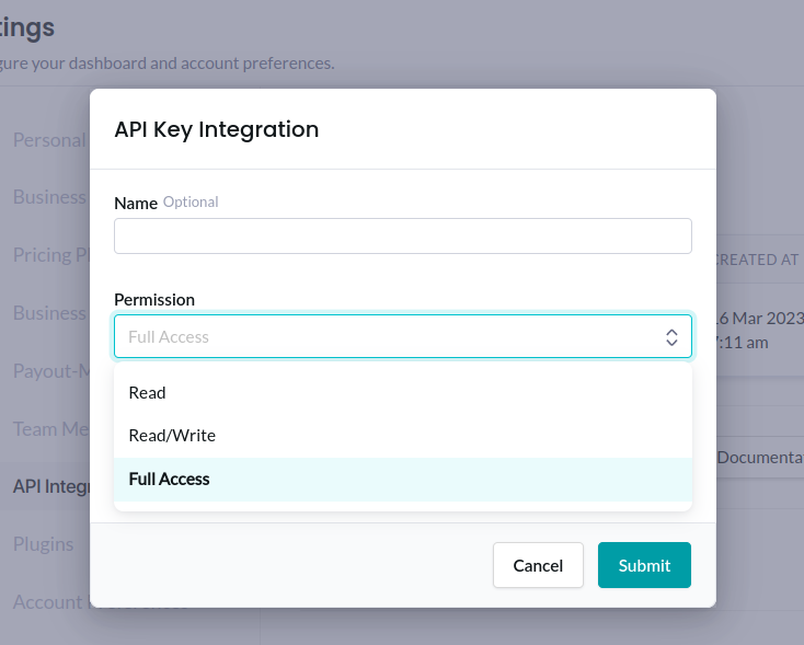Get Your API Key | bosta